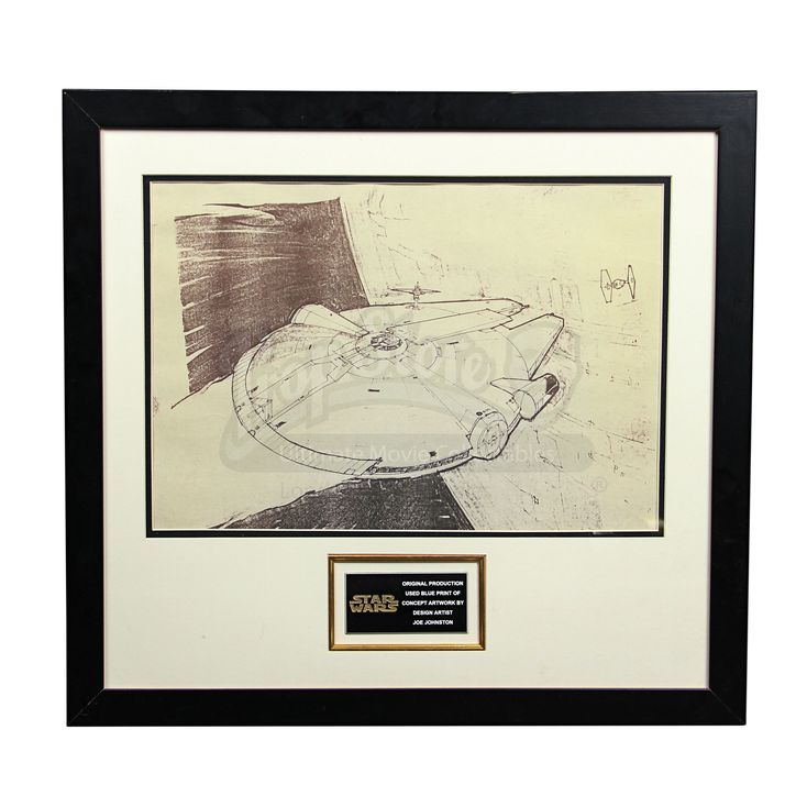 Original Production Used Dyeline - Millennium Falcon | STAR WARS: A NEW ...