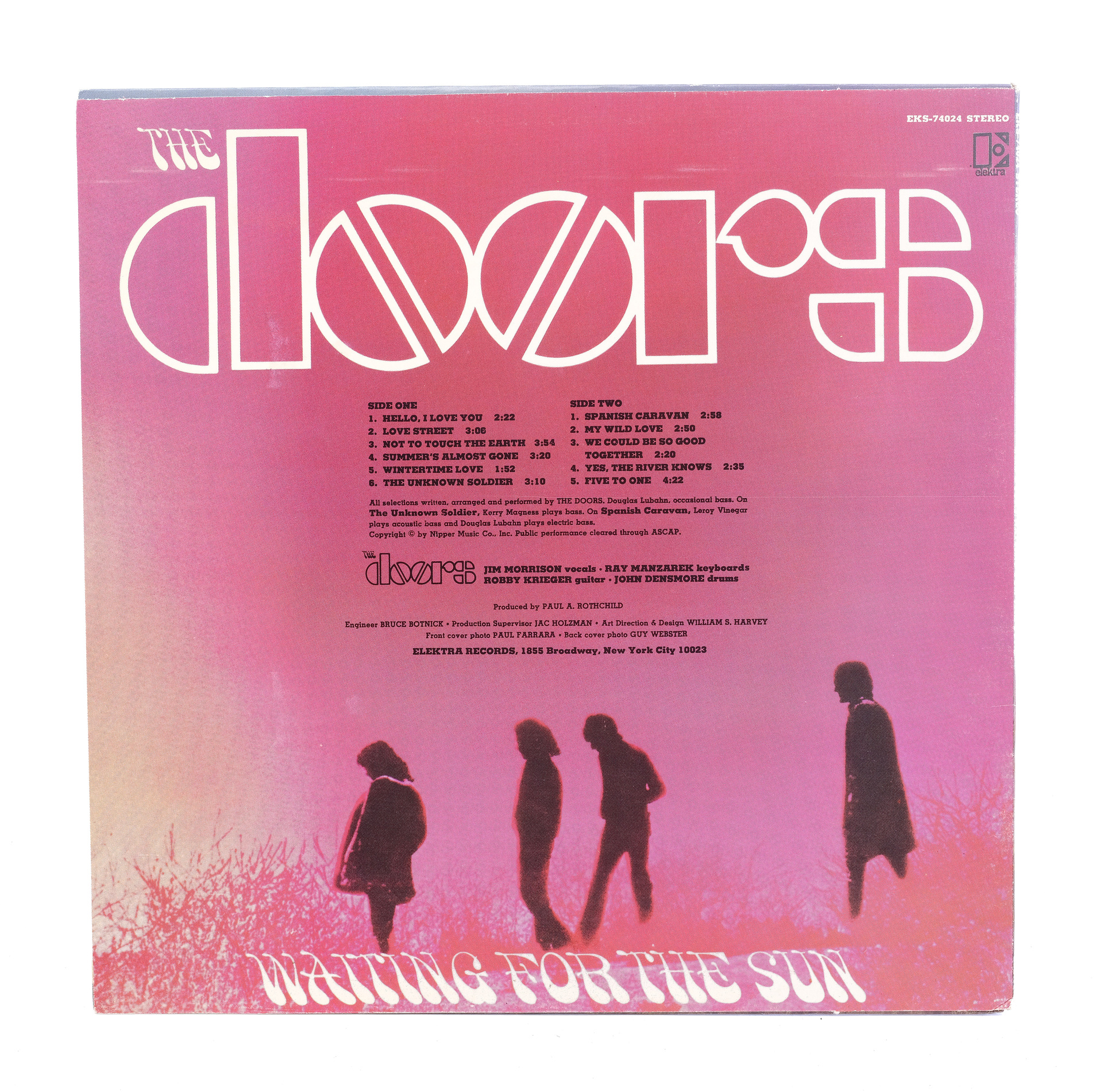 Lot 679 - Waiting For The Sun Album Cover and Magazine Cover ...