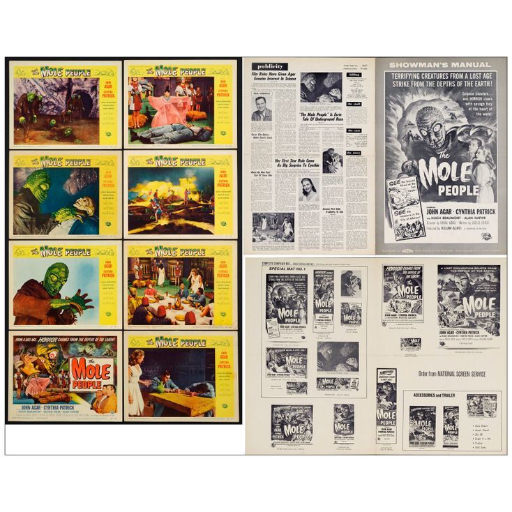 287. Lobby Card Set (8) and Pressbook (11 x 14 and 12 x 18 ); Fine ...