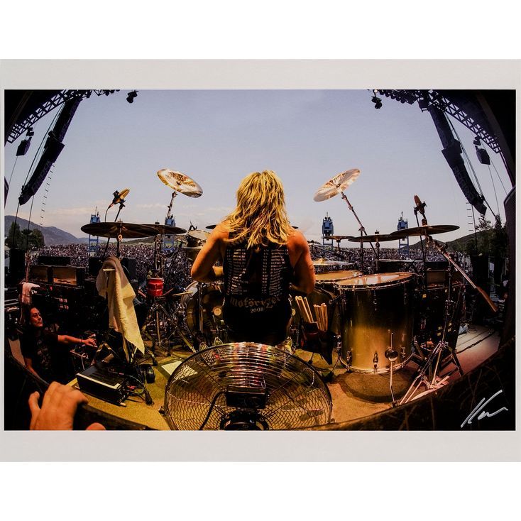 229. Mikkey Dee Metal Masters Tour Performance Print by Dean Karr, 2008 ...