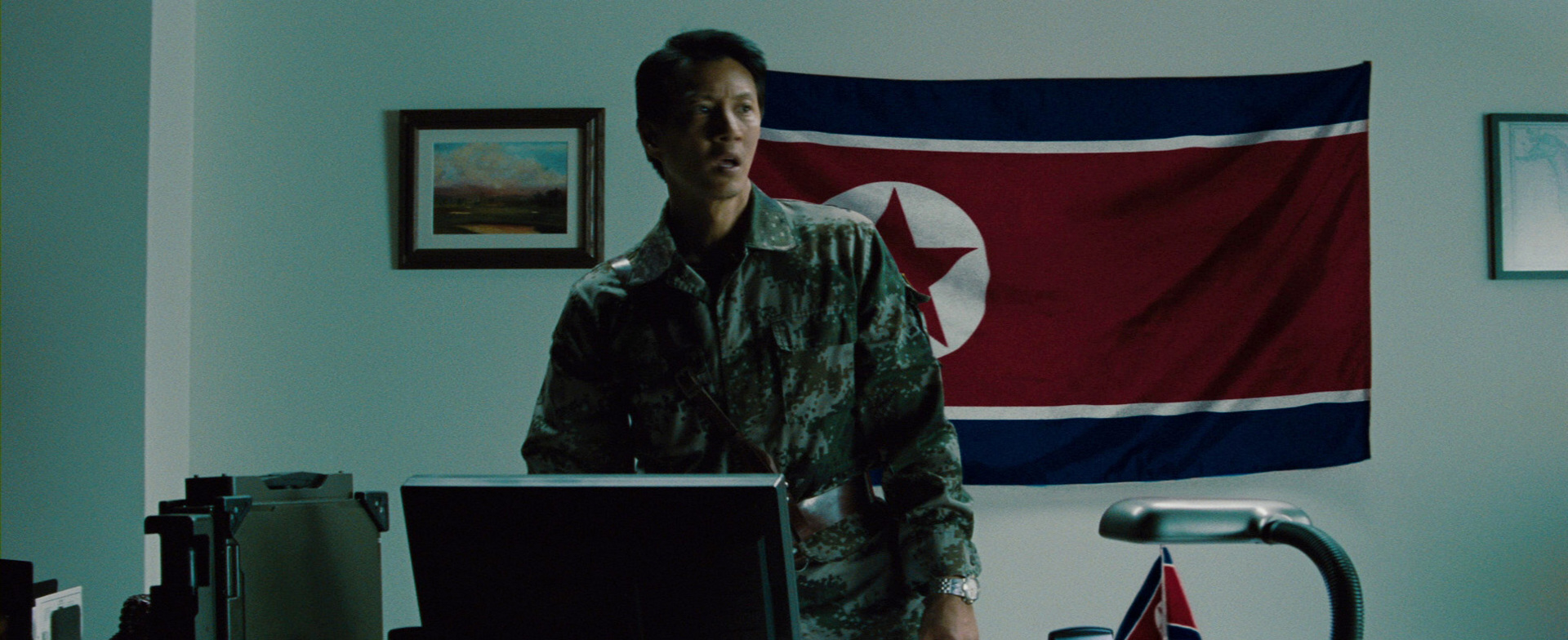 Captain Chos (Will Yun Lee) Stunt Communications Computer | RED DAWN (1984)