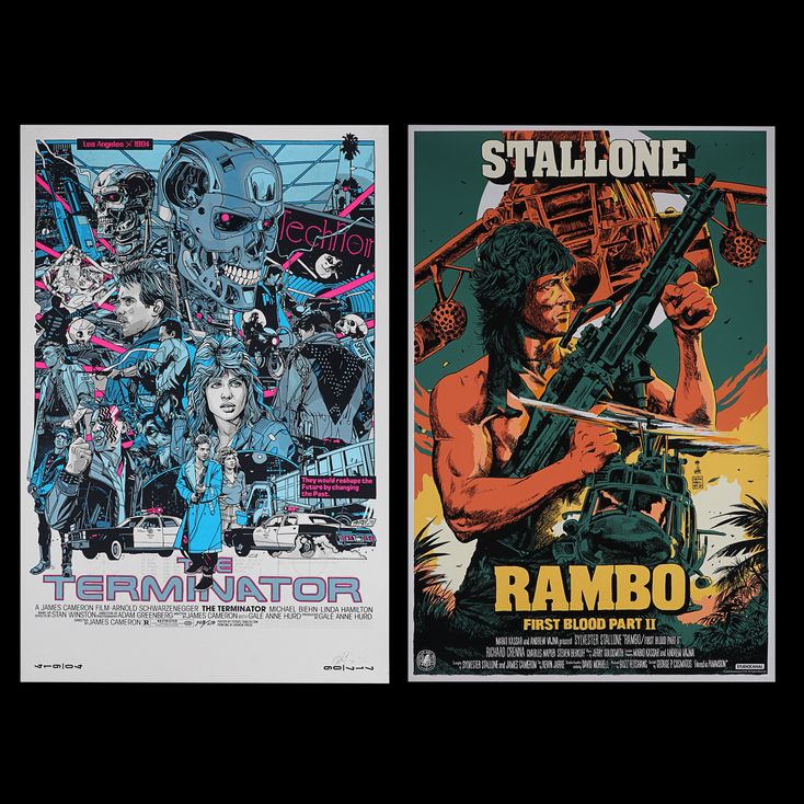 Private Commission Tyler Stout Screenprint and Mondo Poster, 2020 ...
