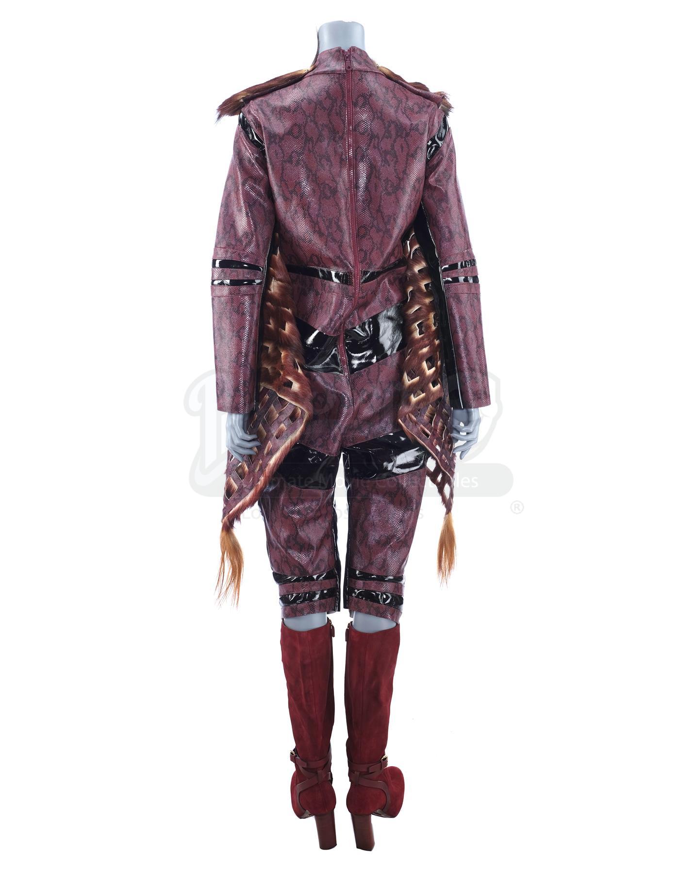 Katinka Ingabogovinananas Red Snakeskin Jumpsuit Costume | ZOOLANDER 2 ...