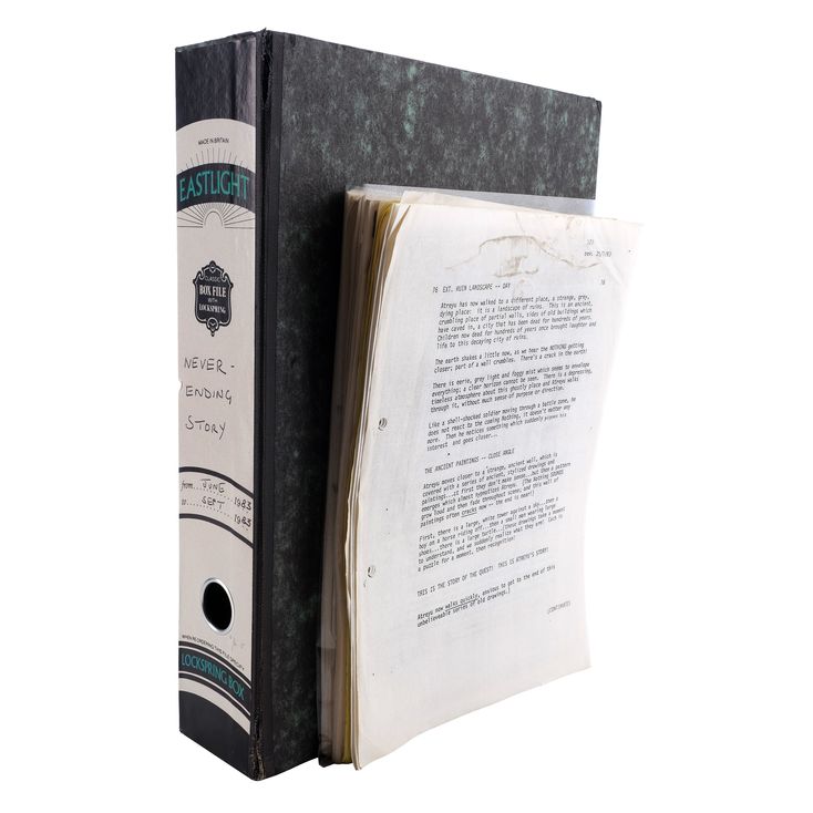Lot 1010 - Set of Production Paperwork | NEVERENDING STORY, THE (1984)