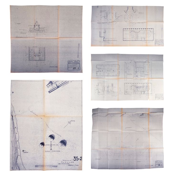 715. Set of Five Blueprints | CONAN THE BARBARIAN (1982)