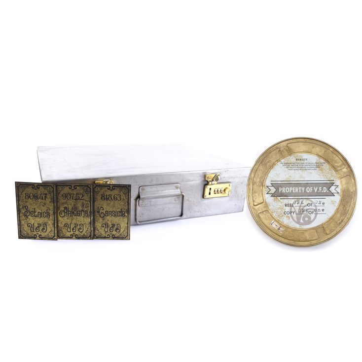 V.F.D. Bank Vault and Plaques with V.F.D. Film Canister | A SERIES OF ...