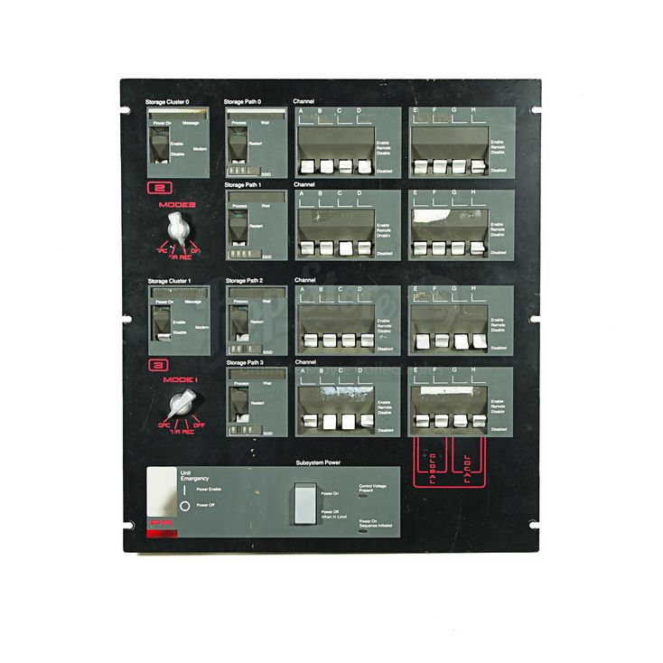 Hood Submarine Communications Control Panel | THUNDERBIRDS (2004)