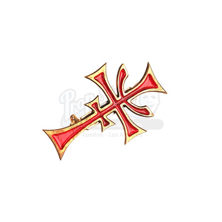 Production-made Brotherhood of Cruciform Sword Cross Pin | INDIANA ...