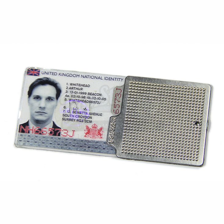 UK National Identity Card | CHILDREN OF MEN (2006)