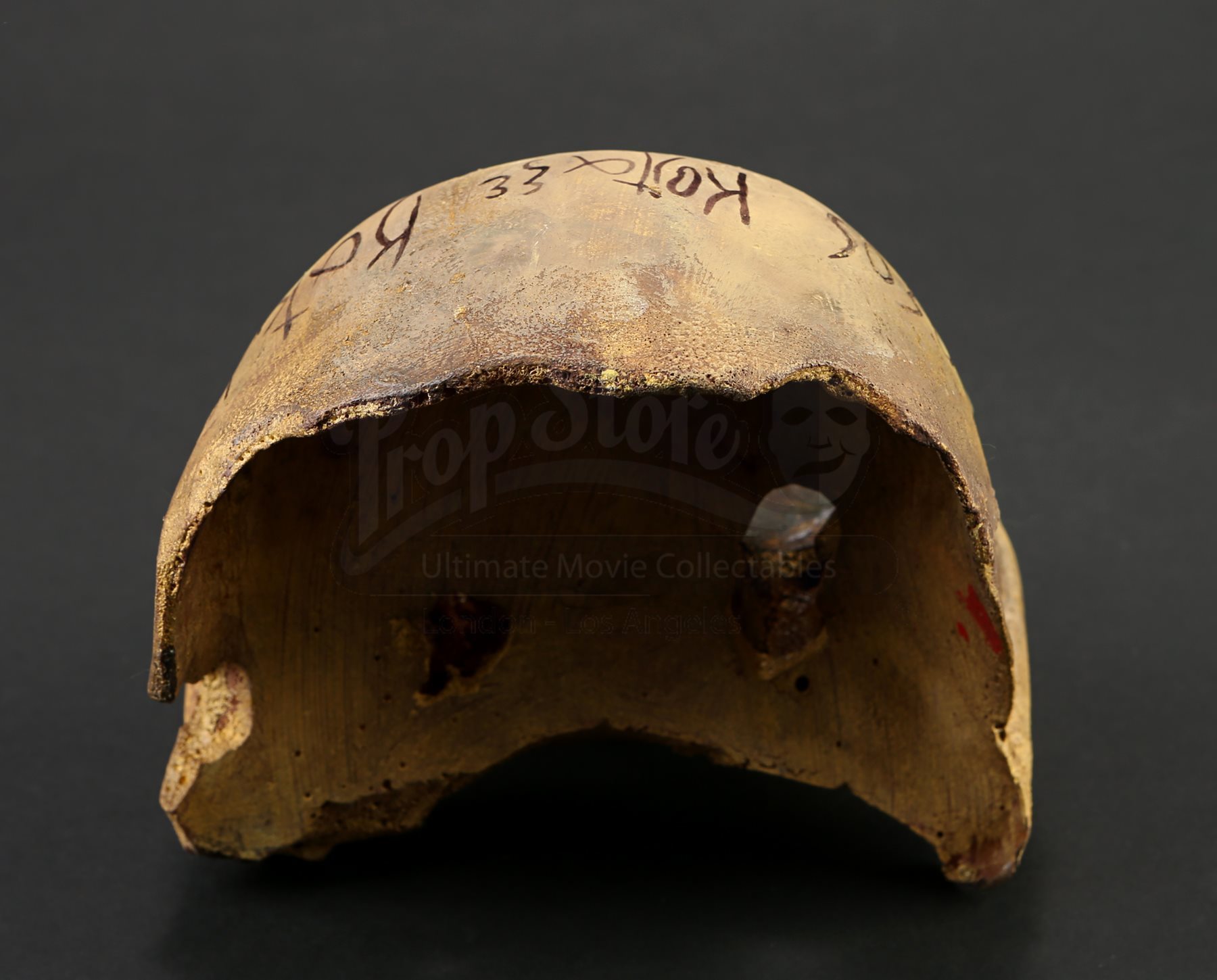 Skull Relic with Greek Writing | Propstore - Find Your Extraordinary
