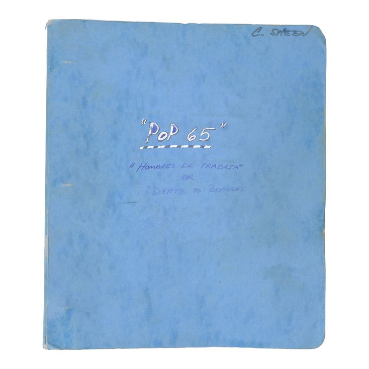 Lot 1420 - Charlie Sheens Bound Script with Production Photo | MEN AT ...
