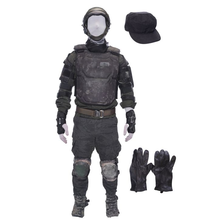 Lot 940 - Future War Commander Uniform with Light-Up Communicator ...