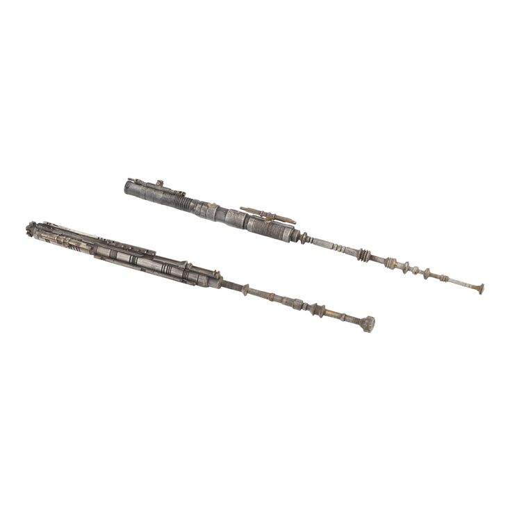 Lot # 499: ALIEN (1979) - Pair of Nostromo Model Miniature Antennas