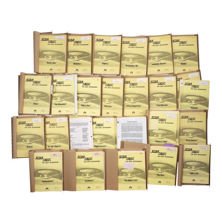 Lot # 328: STAR TREK: THE NEXT GENERATION (T.V. SERIES, 1990 - 1991 ...