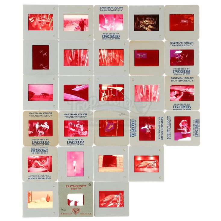 Visual Effects Reference 35mm Transparencies | STAR WARS: A NEW HOPE (1977)