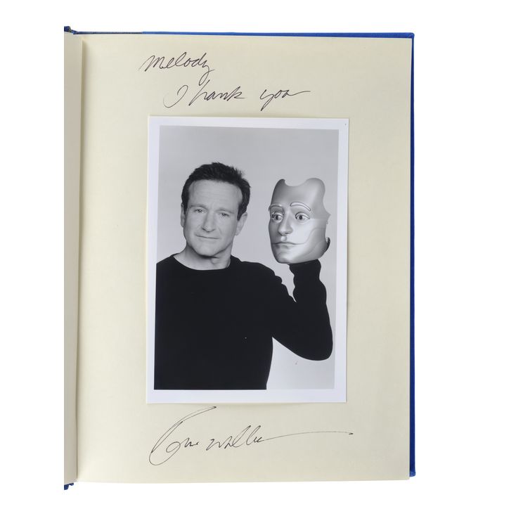 Lot # 1160: BICENTENNIAL MAN (1999) - Robin Williams-Autographed Bound ...