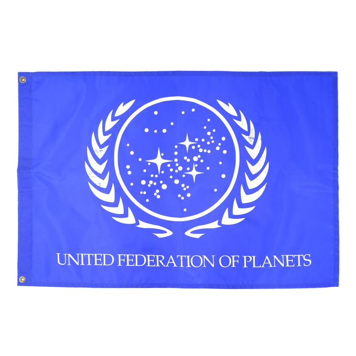 Lot 1174 - United Federation of Planets Flag | STAR TREK: DEEP SPACE ...