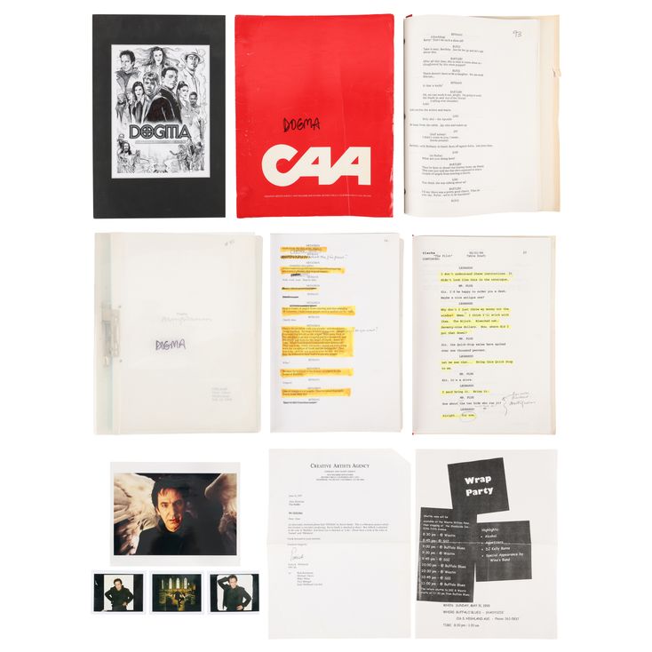 124. The Alan Rickman Archive: Bound Personal Hand-Annotated Shooting ...