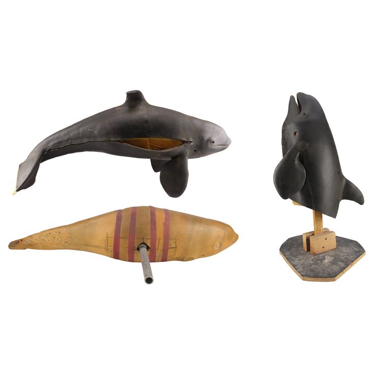 856. Set of Three Whale Model Miniatures | FREE WILLY (1993)