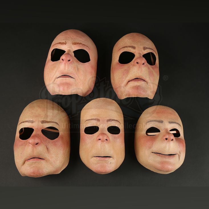 Lot 609 - Rick Baker Rolling Auction - Lot of 5 Who Masks | HOW THE ...