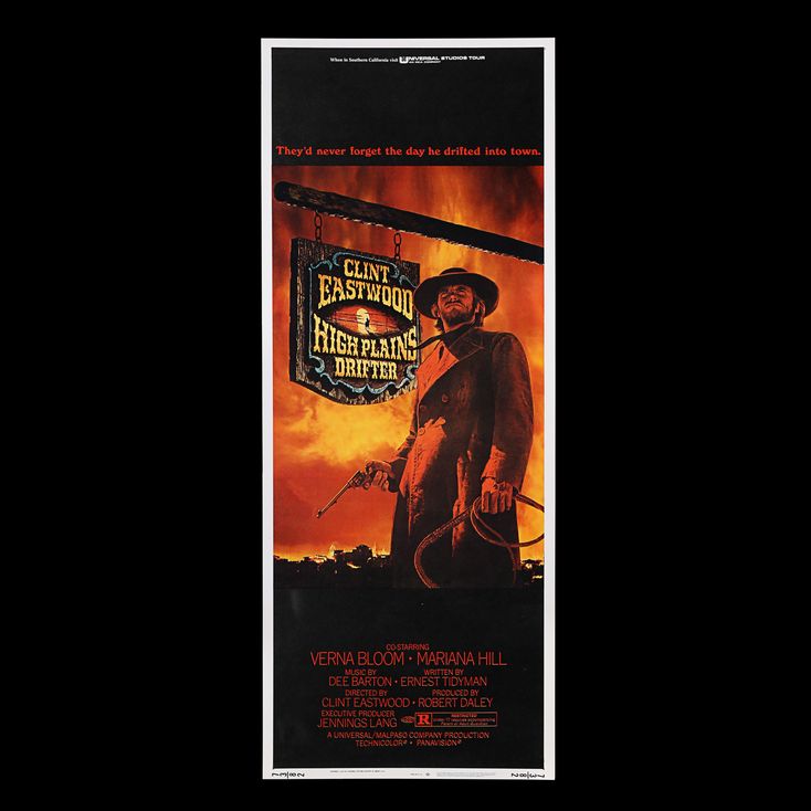 US Insert Poster, 1973 | HIGH PLAINS DRIFTER (1973)
