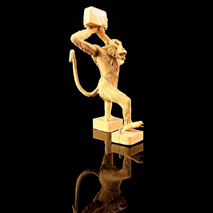 Monkey Throwing Toaster Maquette | JUMANJI (1995)