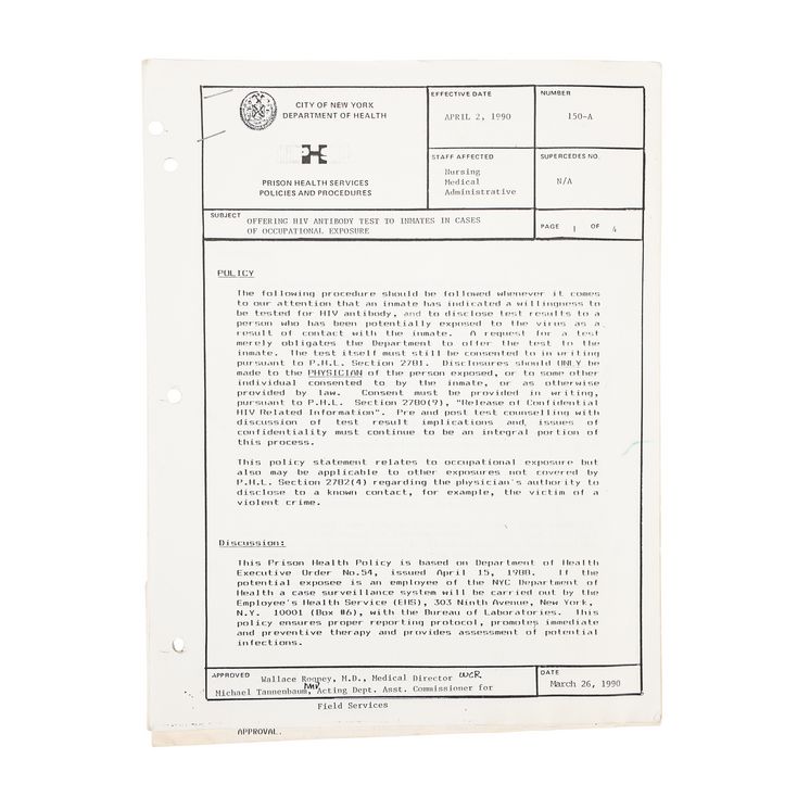 Prison Health Services Medical Document | ETERNAL SUNSHINE OF THE ...