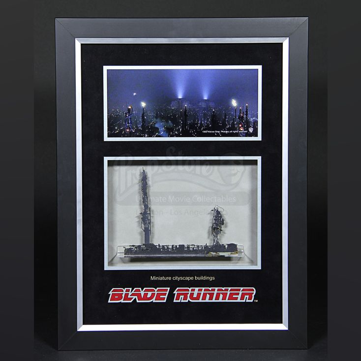 Model Miniature Skyscape Building Section Display | BLADE RUNNER (1982)