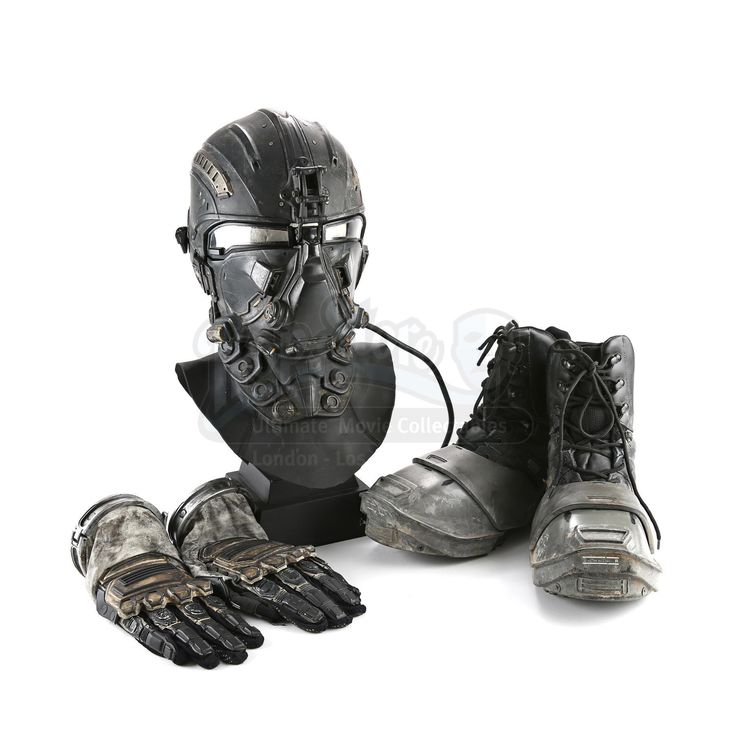 DARPA Armor Helmet, Gloves, and Boots | SPECTRAL (2016)
