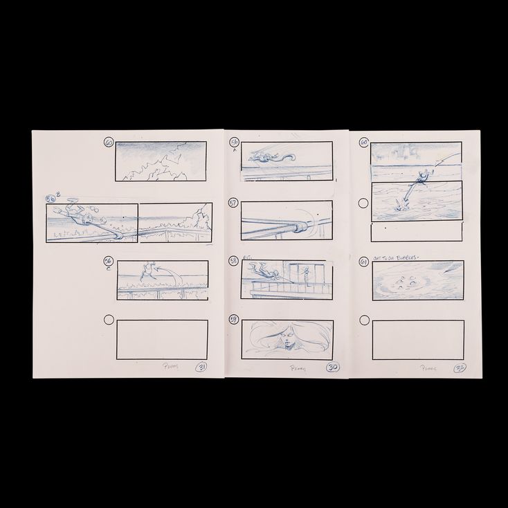 Hand-drawn Storm Using Lightning Strike on Toads Tongue Storyboards | X ...