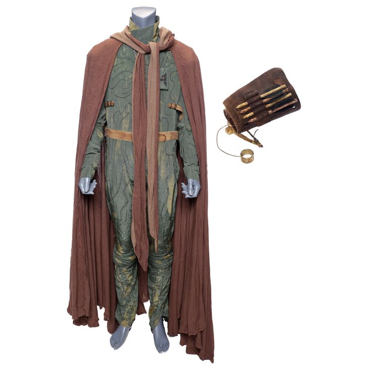 Fremen Stillsuit with Cape and Crossbow | DUNE
