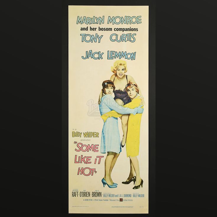 US Insert Poster (1959) | SOME LIKE IT HOT (1959)