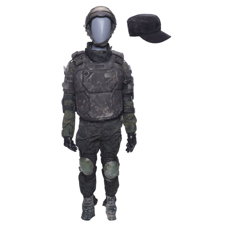 Lot 941 - Future War Commander Uniform with Light-Up Communicator ...