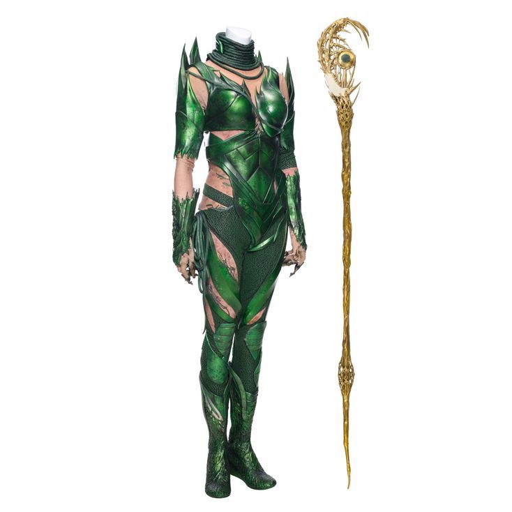 271. Rita Repulsa's Stunt Corrupted Green Power Suit and Staff ...