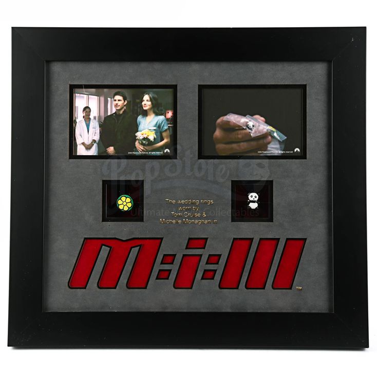 Ethan Hunt (Tom Cruise) and Julia (Michelle Monaghan) Wedding Rings ...