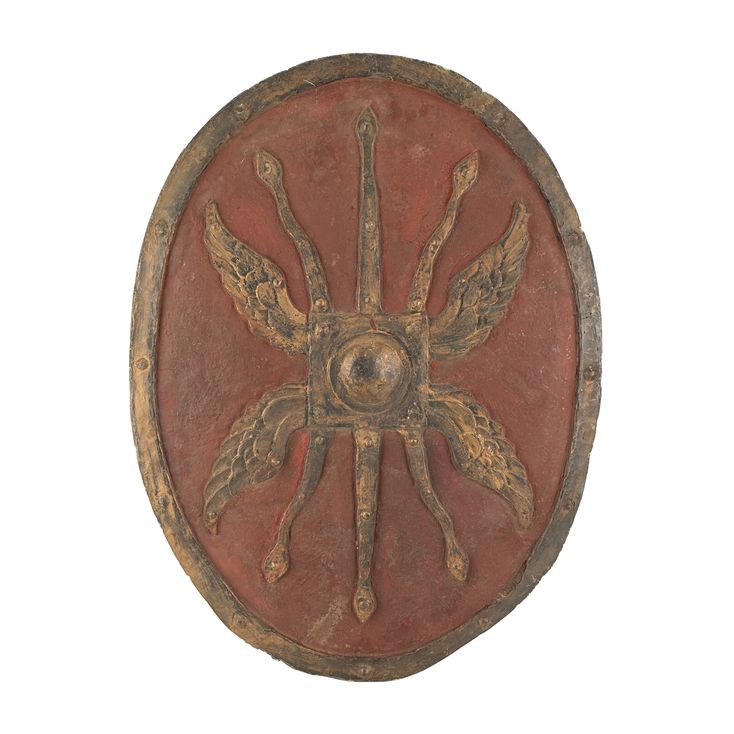 Oval Roman Shield with Spoke Pattern | CLEOPATRA (1963)