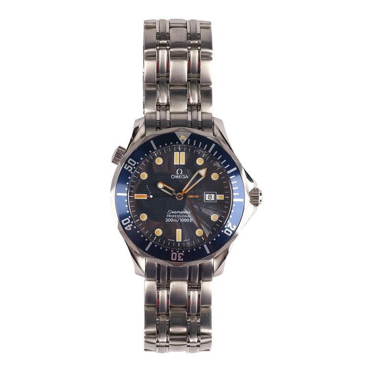 1025. OMEGA Seamaster Watch of Same Model Worn by James Bond (Pierce ...