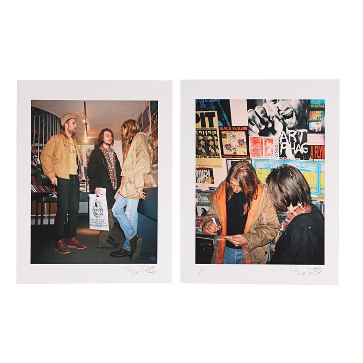 Lot # 624: SUB POP - The Bruce Pavitt Collection: Two Kurt Cobain at ...