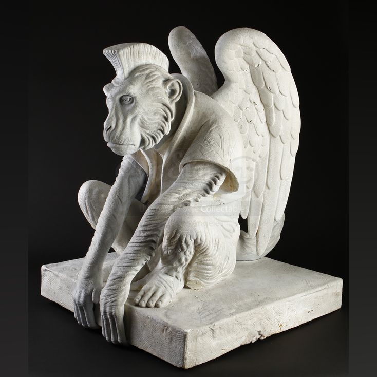 Lot 416 - Flying Monkey Statue | CINOVATION