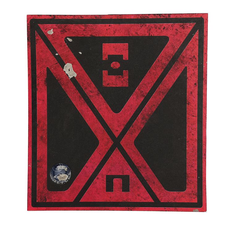 Small X Sign with Domed Sticker | ELYSIUM (2013)