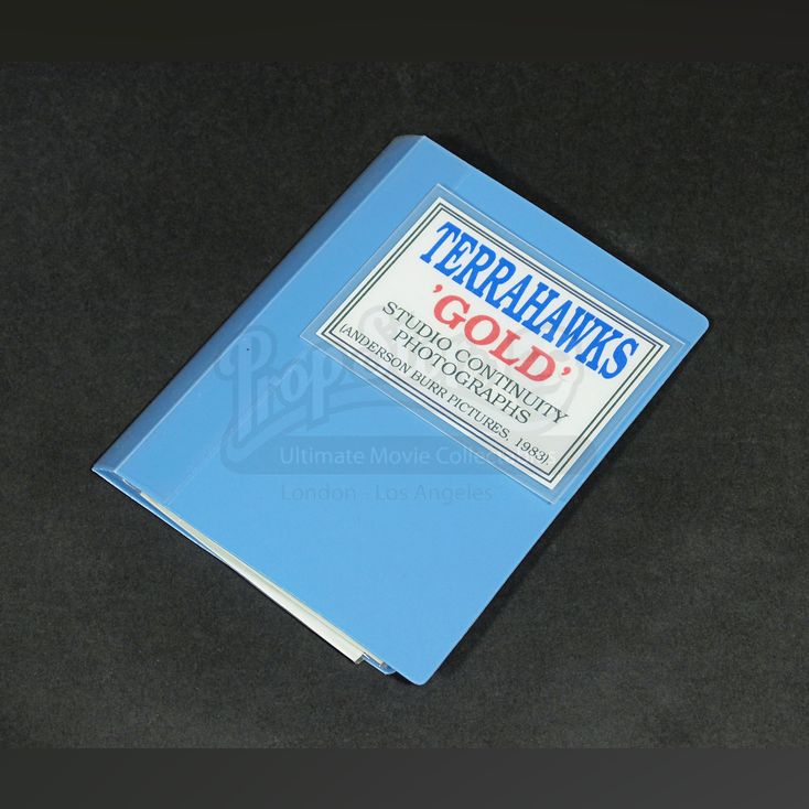 Continuity Polaroid Folder - Gold 2 | TERRAHAWKS (1983)