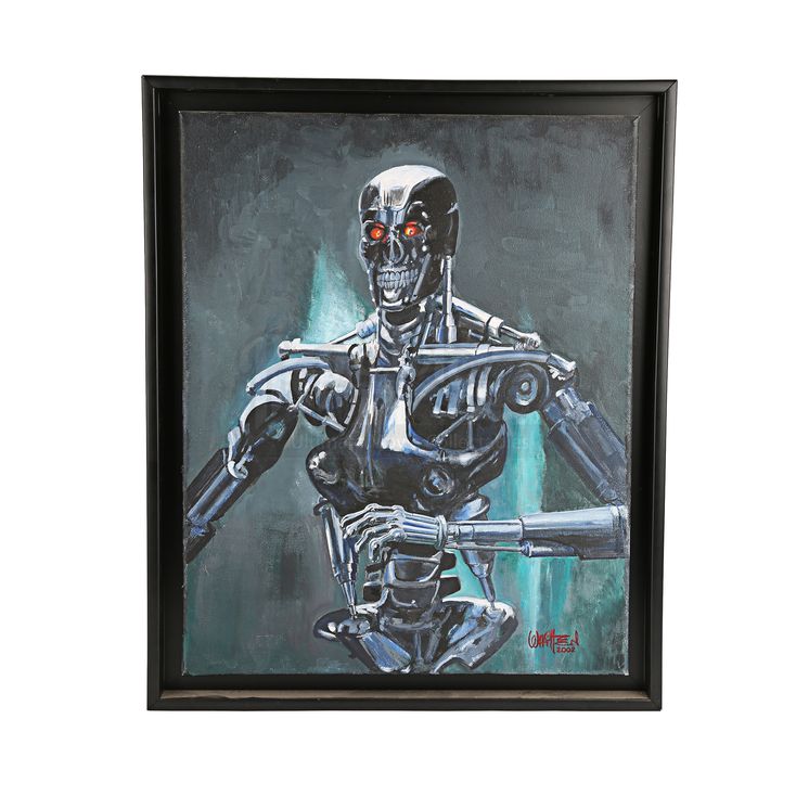 Terminator Endoskeleton Painting | TERMINATOR, THE (1984)