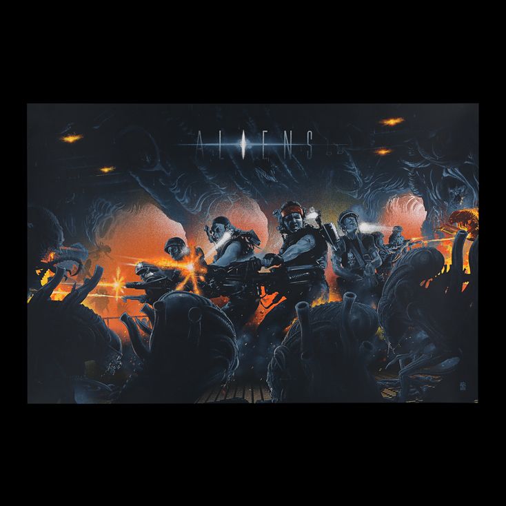 Hand-numbered Limited Edition Hero Complex Gallery Print, 2020 | ALIENS ...