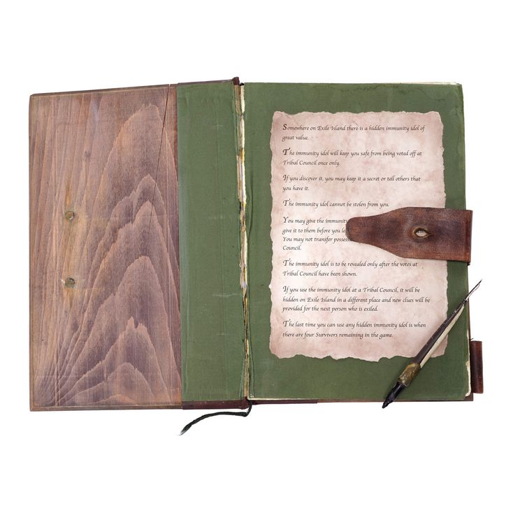 Lot #1677: SURVIVOR (2000) - Screen-Matched Exile Island Journal and Marker