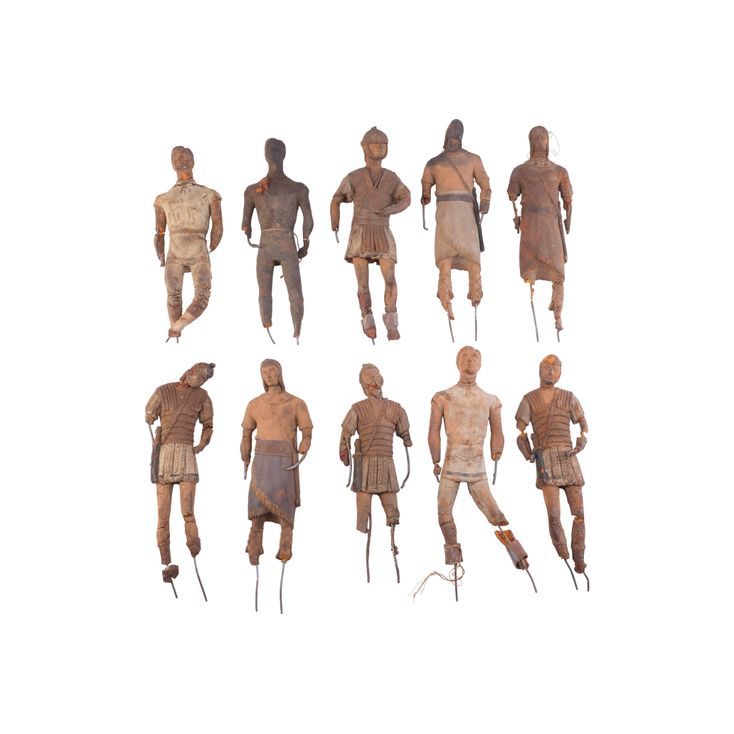 Lot 543. Set of 10 Sea Battle Soldier Model Miniatures | BEN-HUR (1959)