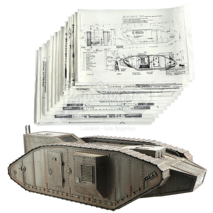 Bank Robbery Model Miniature Tank with Blueprints | LEAGUE OF ...