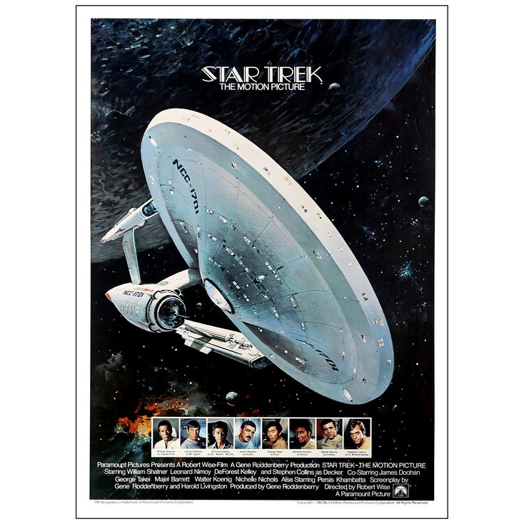 Lot # 728: STAR TREK: THE MOTION PICTURE - British Double Crown (19 x ...