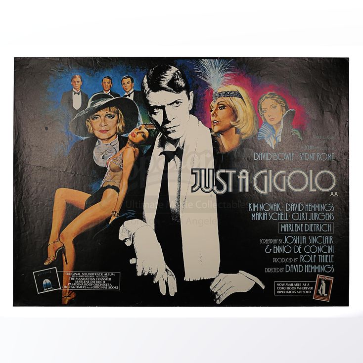 UK Quad Poster (1978) | JUST A GIGOLO (1978)