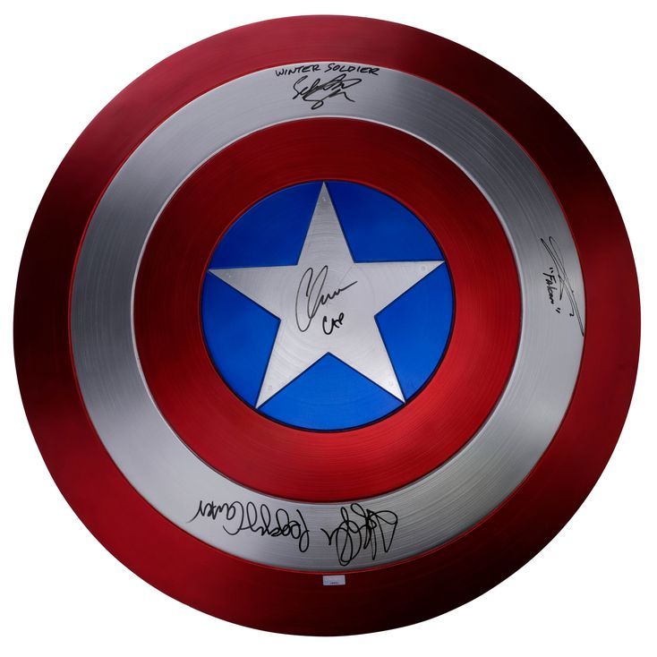 473. Cast-Autographed EFX Collectibles Captain America (Chris Evans ...