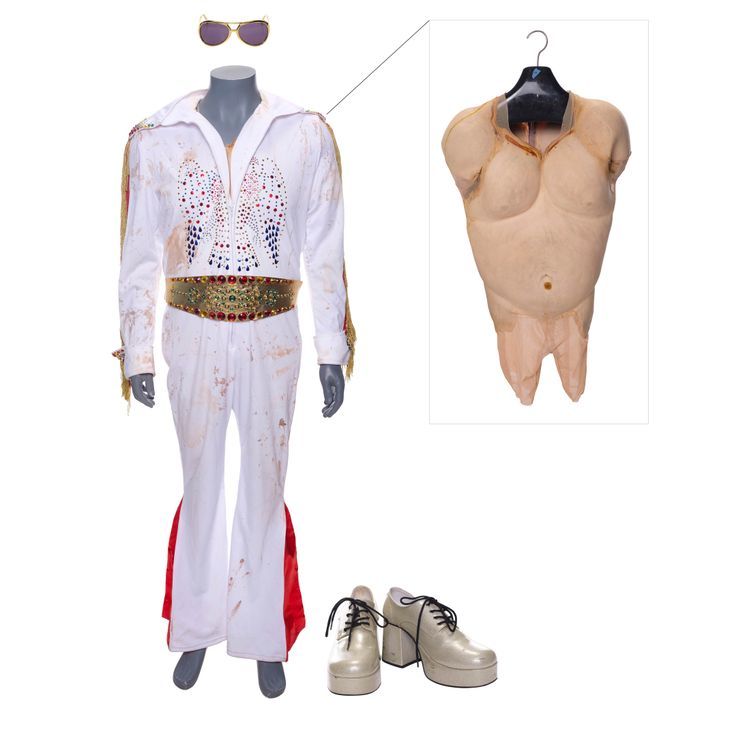 Chester Ming (Choi) Elvis Costume with Padding Suit | WOLF OF WALL ...